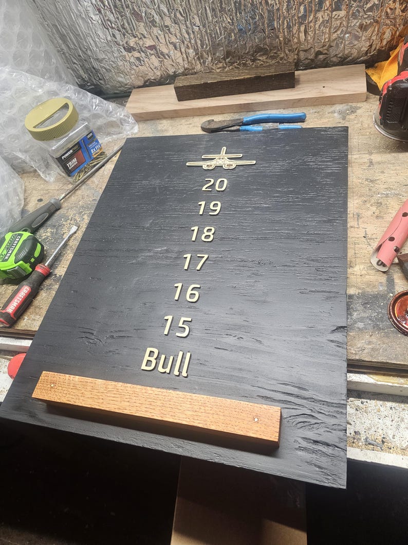 Custom Cricket Scoreboards 12" X 20" 3d Layered With Custom Logo Cutout ...