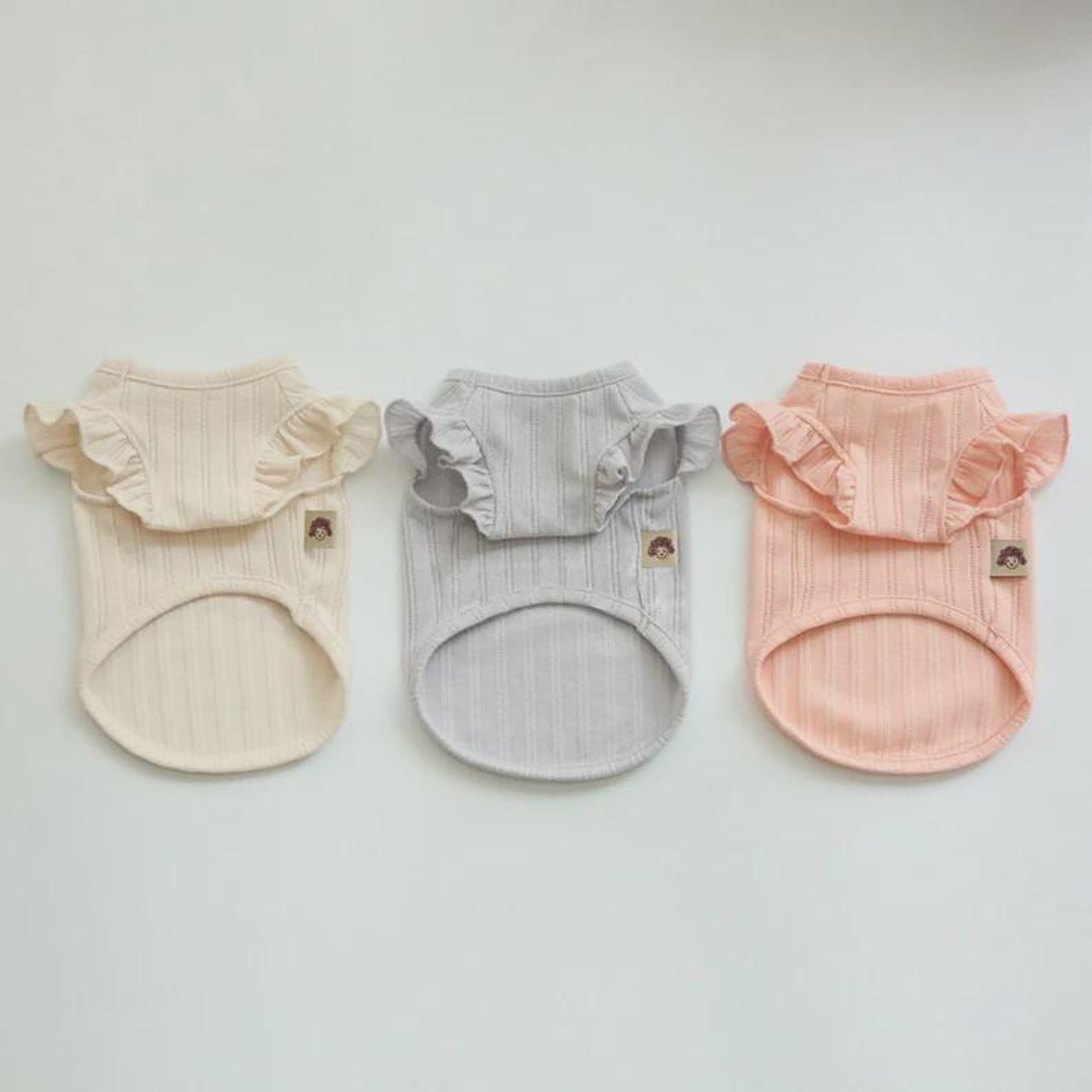 Ruffle Sleeve Dog Shirt: Lightweight Outfit for Small Dogs - Etsy