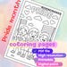 Pride Month Coloring Page PDF | LGBTQ+ Printable Art | Rainbow Pride ...