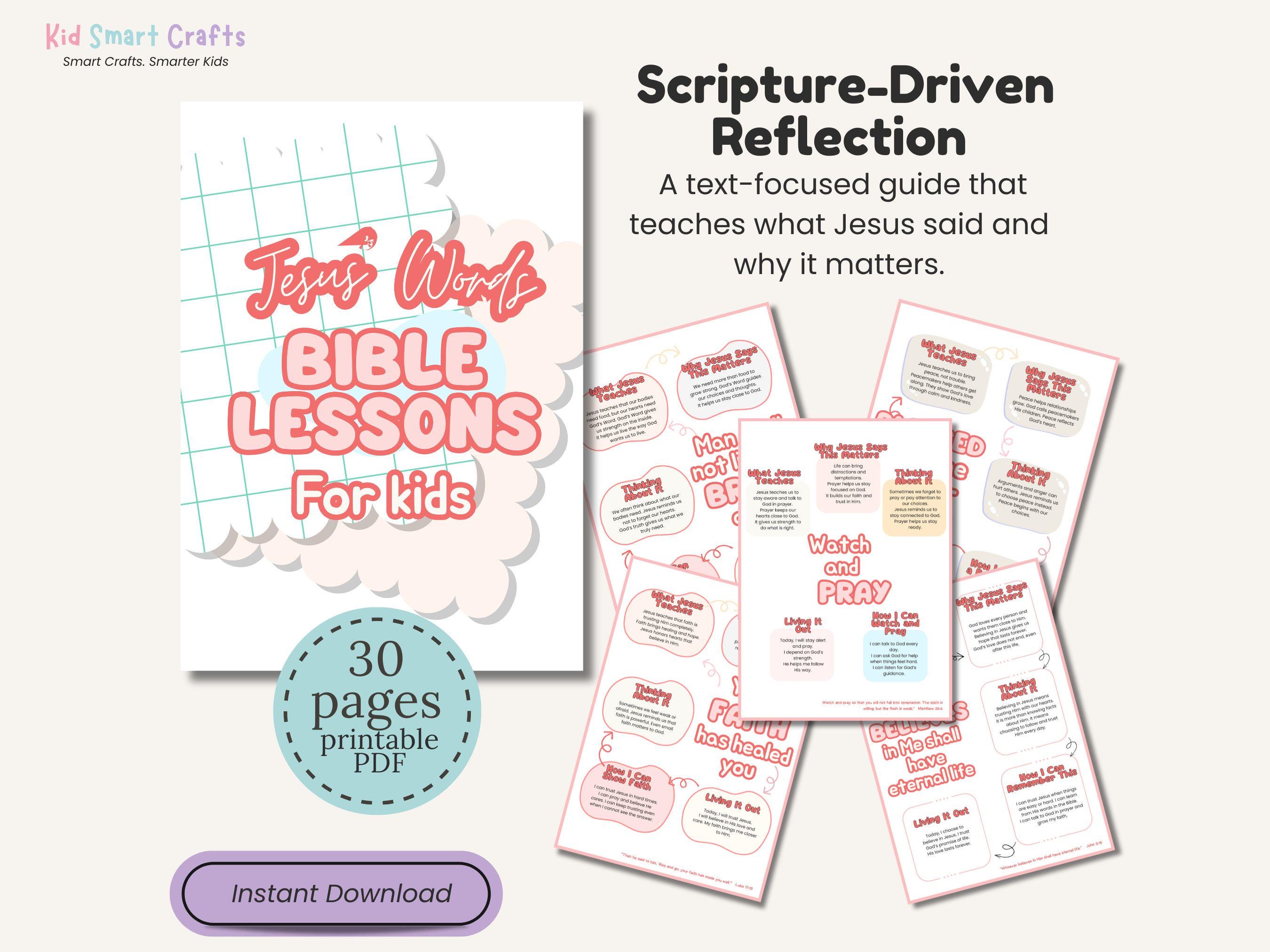 Jesus Bible Study Guide Jesus Bible Quotes Explained for Growing Faith ...