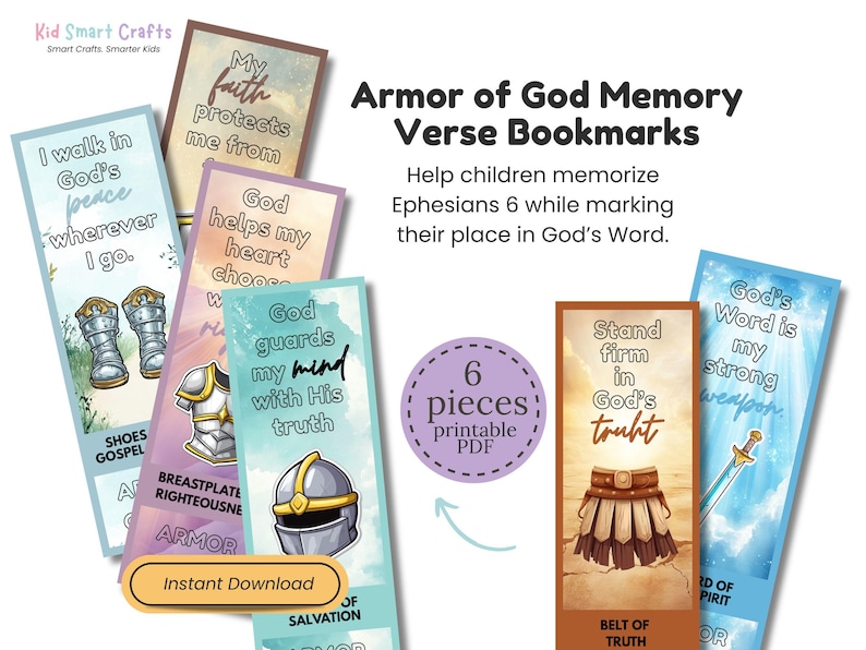 SUPER BUNDLE Armor of God Bible Lesson Pack for Christian Kids and ...