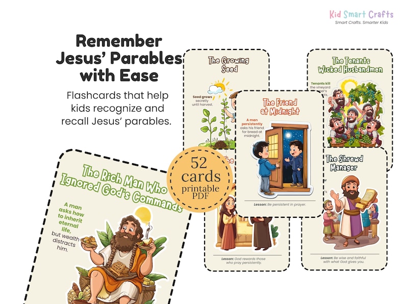 SUPER BUNDLE: Jesus Parables Learning Activity Pack Bible Study Guide ...