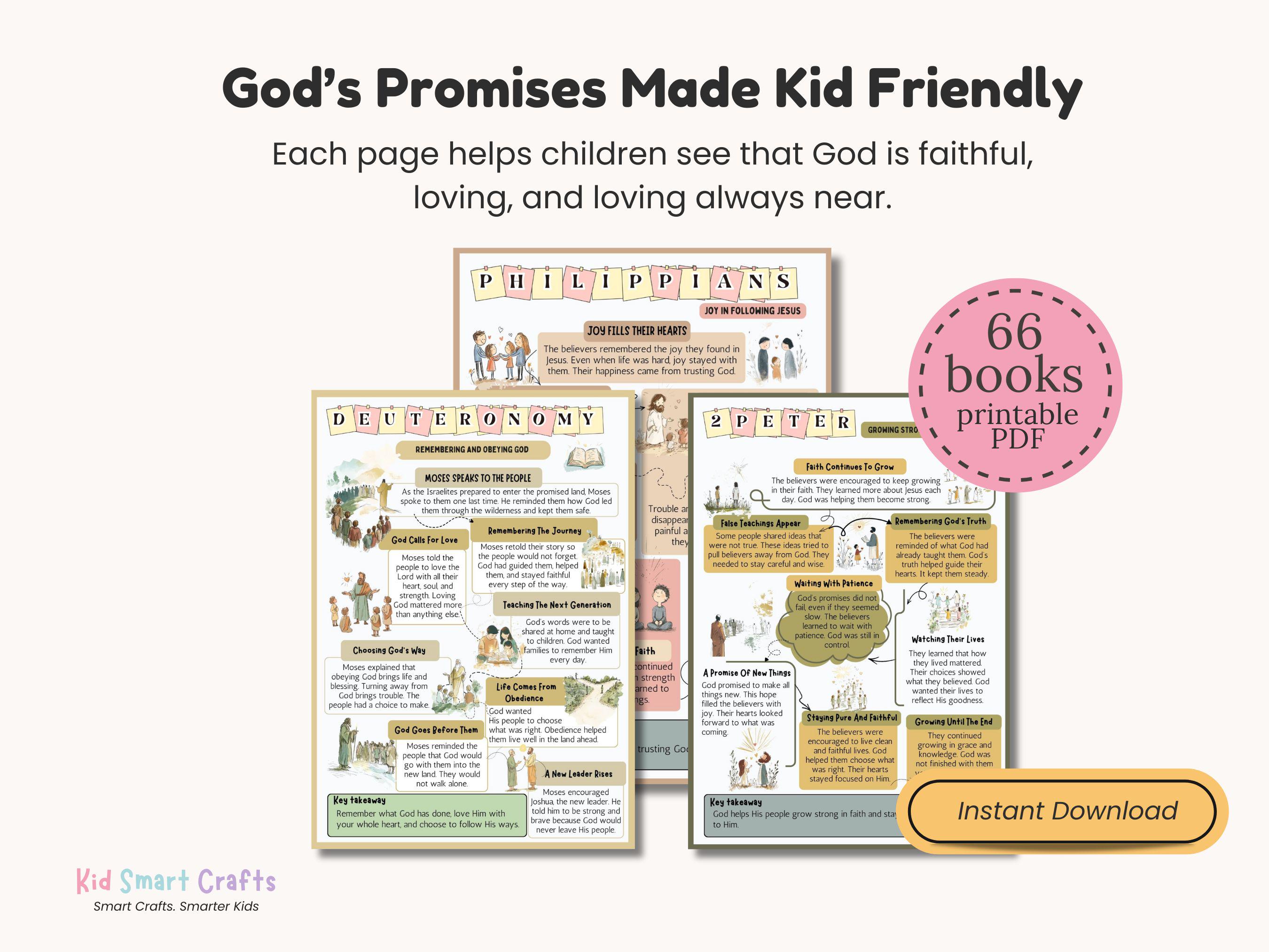 BUNDLE: Old and New Testament Bible Study Inserts for Kids Sunday ...