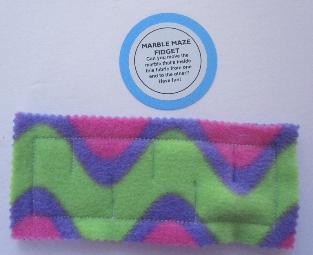 Fidget Marble Maze Toy, Sensory Processing, OT Marble Mover, ADHD ...