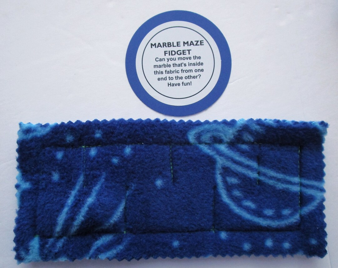 Fidget Marble Maze Toy Game, Sensory Processing, OT Marble Mover, ADHD ...