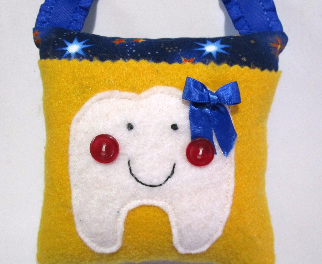Tooth Fairy Pillow, Celestial Tooth Pillow, Hanging Pillow, Girls Tooth ...