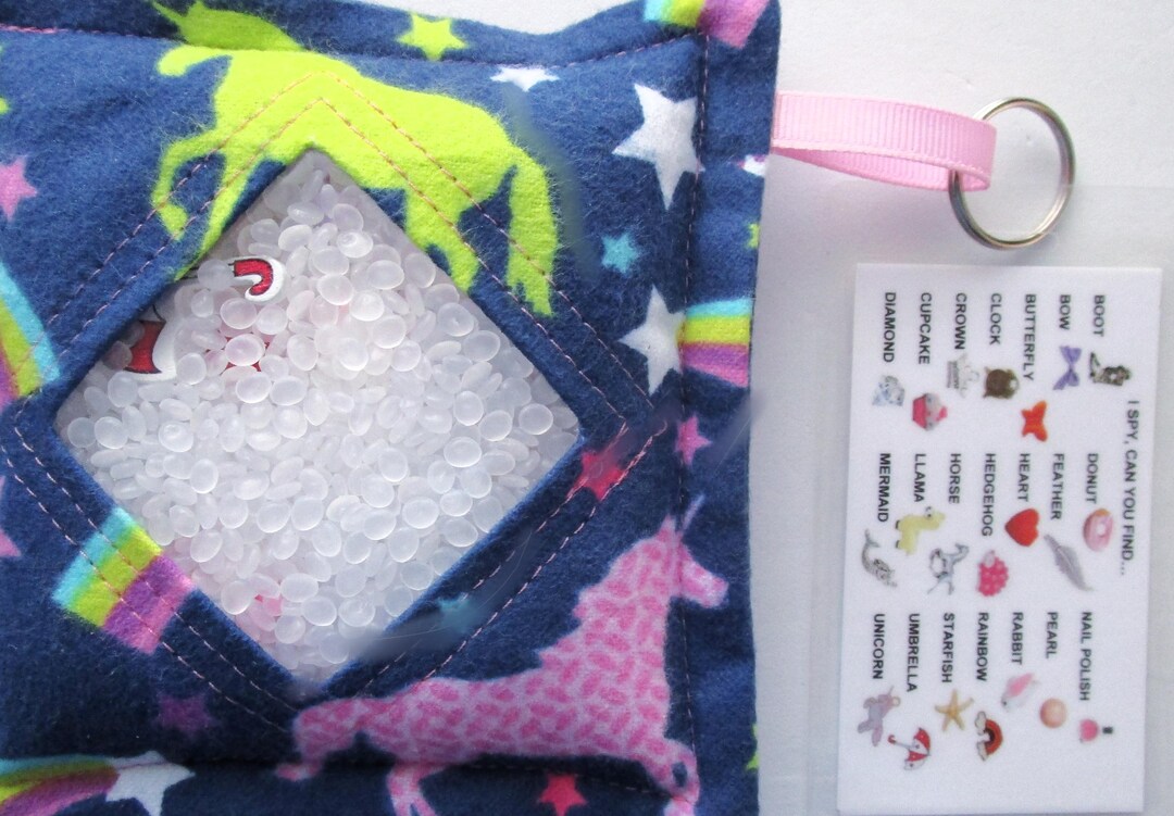 I Spy Bag Toy, Unicorns, Spy Bag, Eye Spy Game, Educational Game, Seek ...