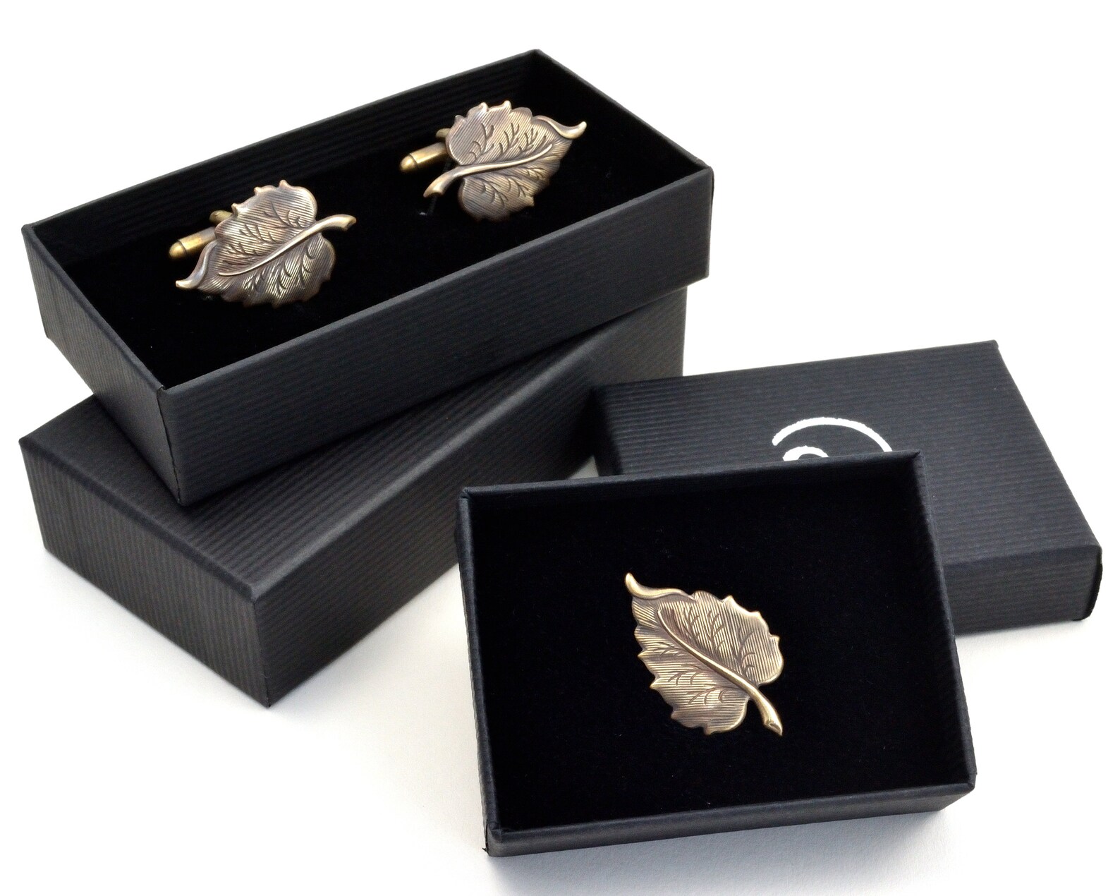Leaf Cufflinks Nature Lover Gift Gardener Gift Gifts for - Etsy