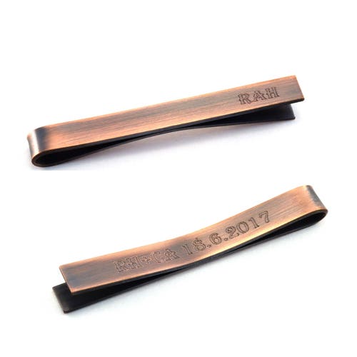 Personalised Engraved Tie Bar Clip/tie Pin Personalised - Etsy UK