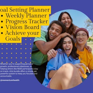 NDIS Specific Goal Setting Planner Bundle – Editable and Printable ...