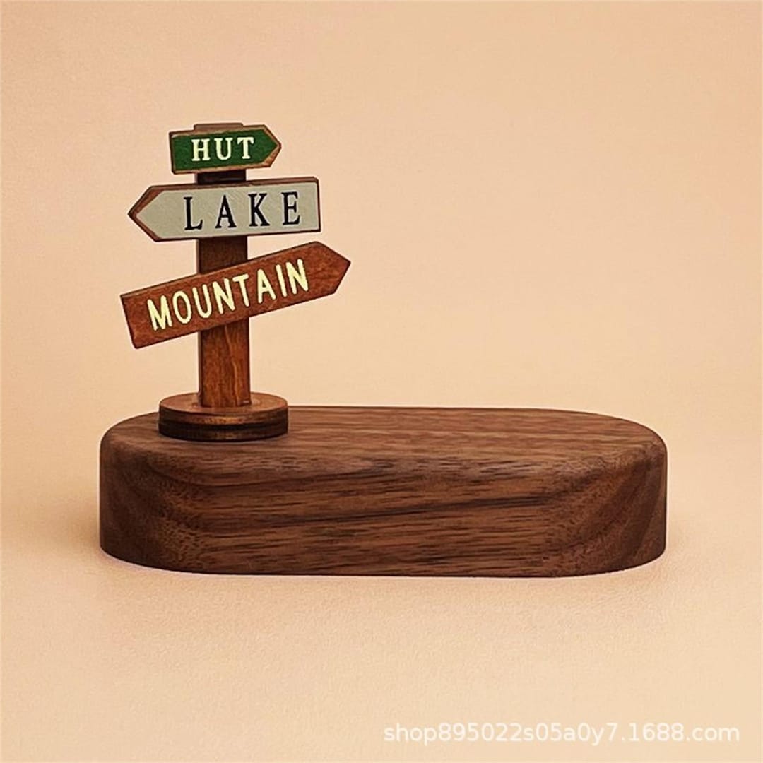 Handmade Rustic Road Sign Decor - Vintage Street Marker Replica - Etsy