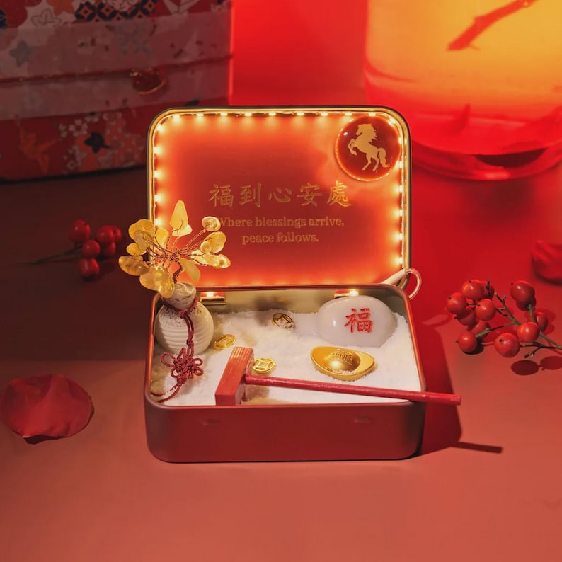 Zenify™ 2026 New Year Crystal Zen Garden Meditation Decor Desk ...