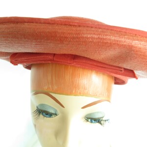 Vintage 60s Hat Red Betmar Bandeau Brim Womans 1960s Boater - Etsy