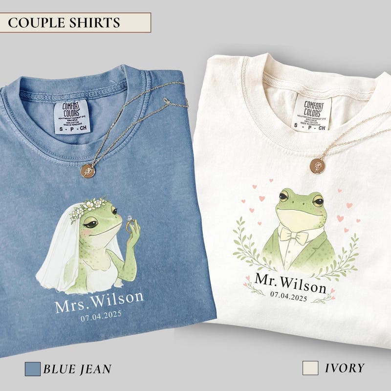 Frog Engagement Shirt - Etsy