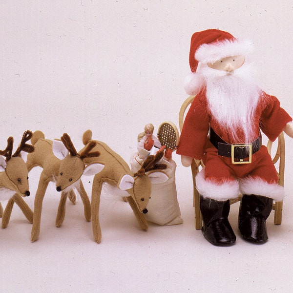 Santa Doll Pattern - Etsy