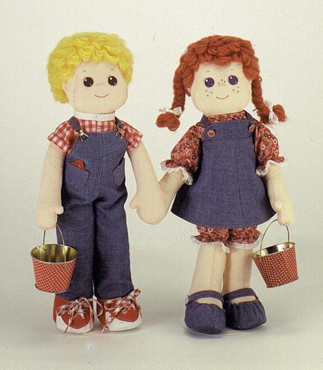 Jon Boy and Cindy Lou 21" Easy-to-sew Patterns From Carolee Creations ...