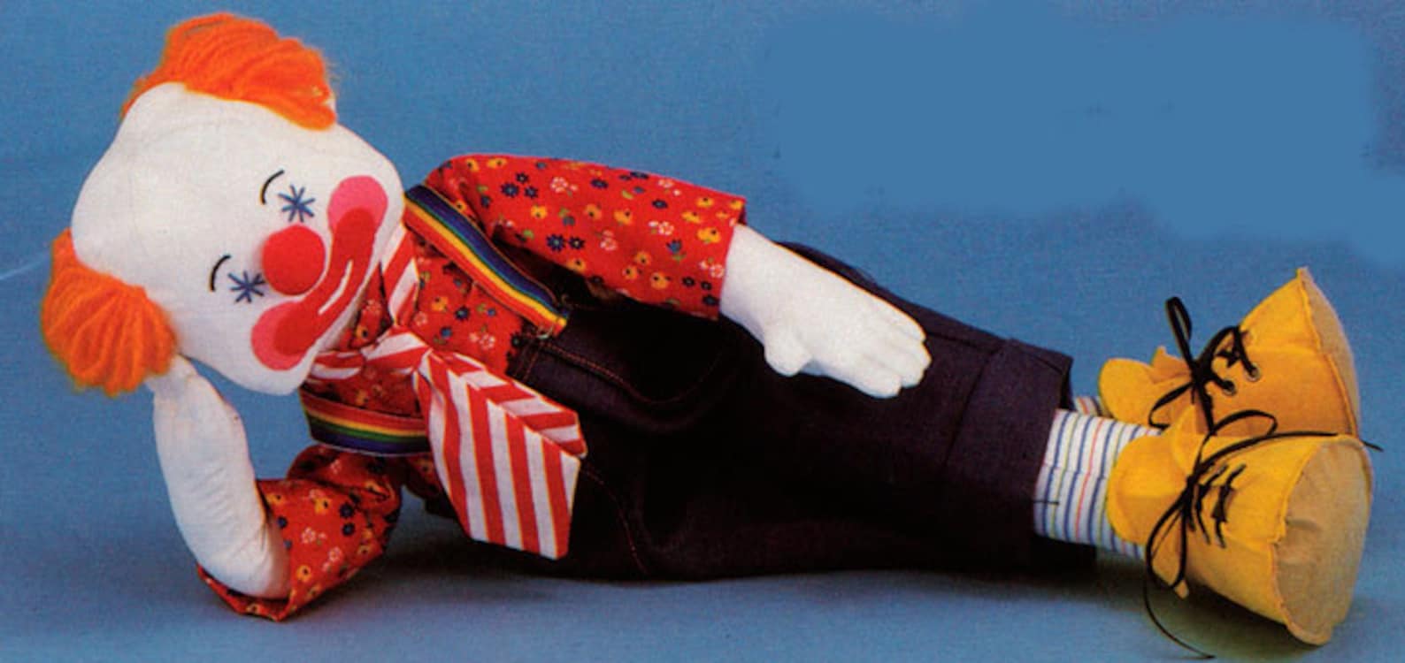 Calvin Clown and His Dog Spot Pattern Set From Carolee - Etsy