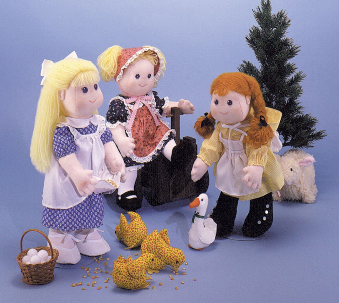 Hillary 19" Easy to Sew Doll Pattern From Carolee Creations Sewsweet ...