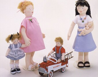 Apple Cheek Girls 17 Easy to Sew Doll Patterns From - Etsy