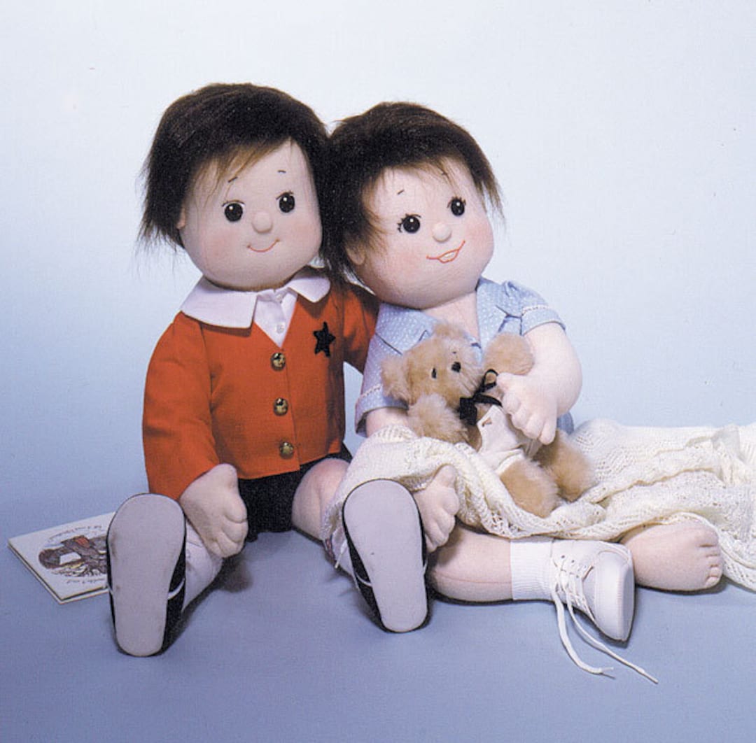 Matthew and Adam, Life Size, Easy to Sew Doll Patterns From Carolee ...