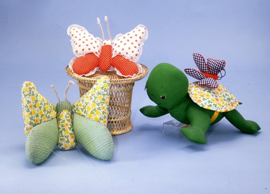 Chester the Turtle With Removable Shell. Fun and Easy to Sew Pattern ...