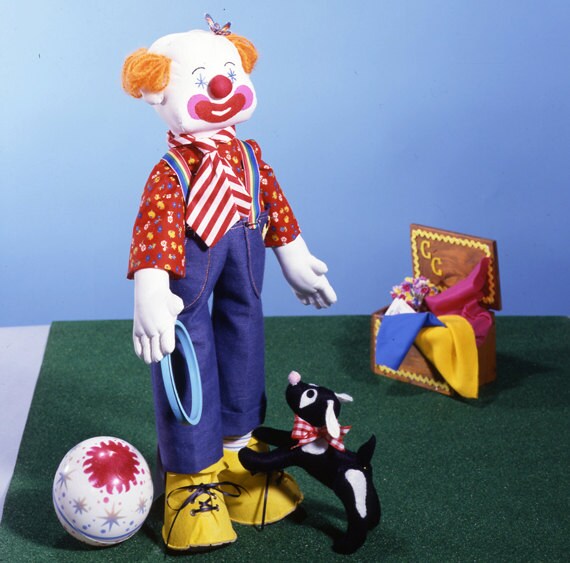 Calvin Clown Easy to Sew Doll Pattern From Carolee Creations, Sewsweet ...