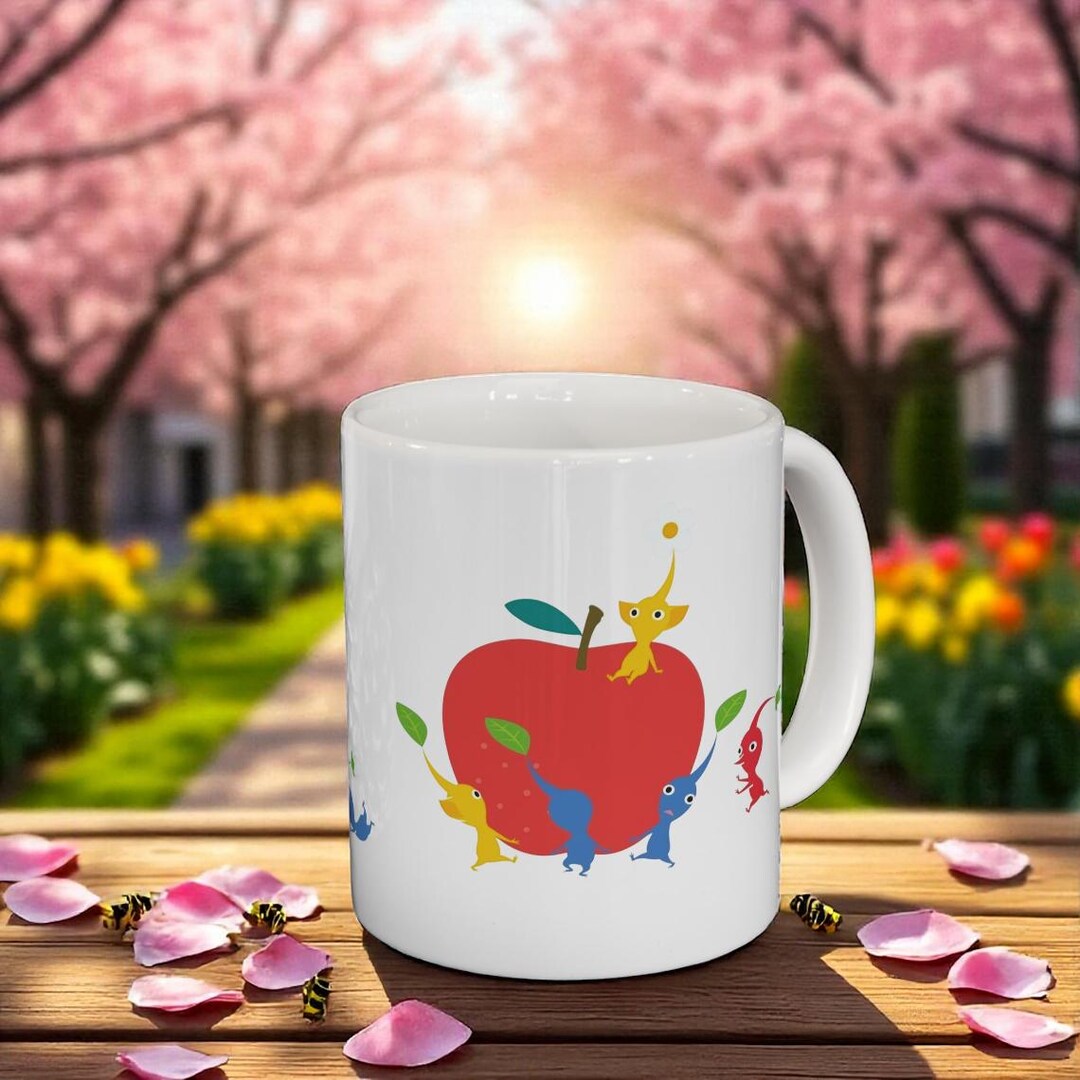 Inspired by Pikmin Ceramic Mug 11oz - Etsy
