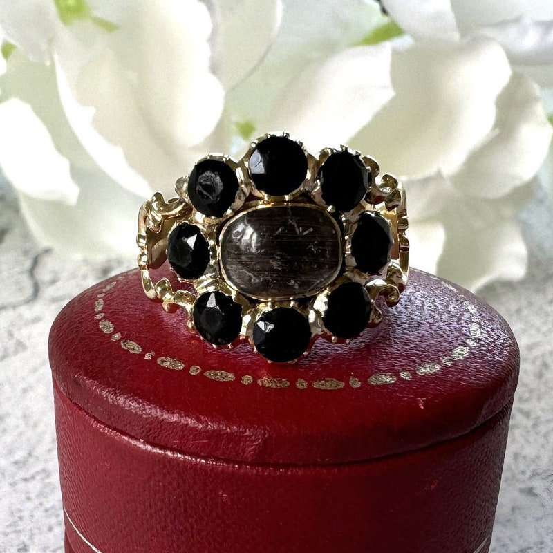Victorian Mourning Jewelry - Etsy