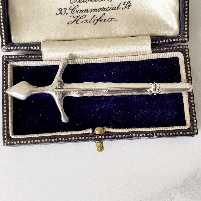 Alexander Ritchie Iona Silver Sword Brooch Hallmarked Chester - Etsy