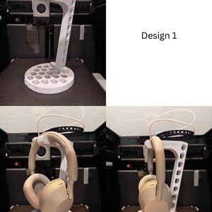 3D Printed Headphone Stand | 3D Printed Gaming Headset Holder - Etsy