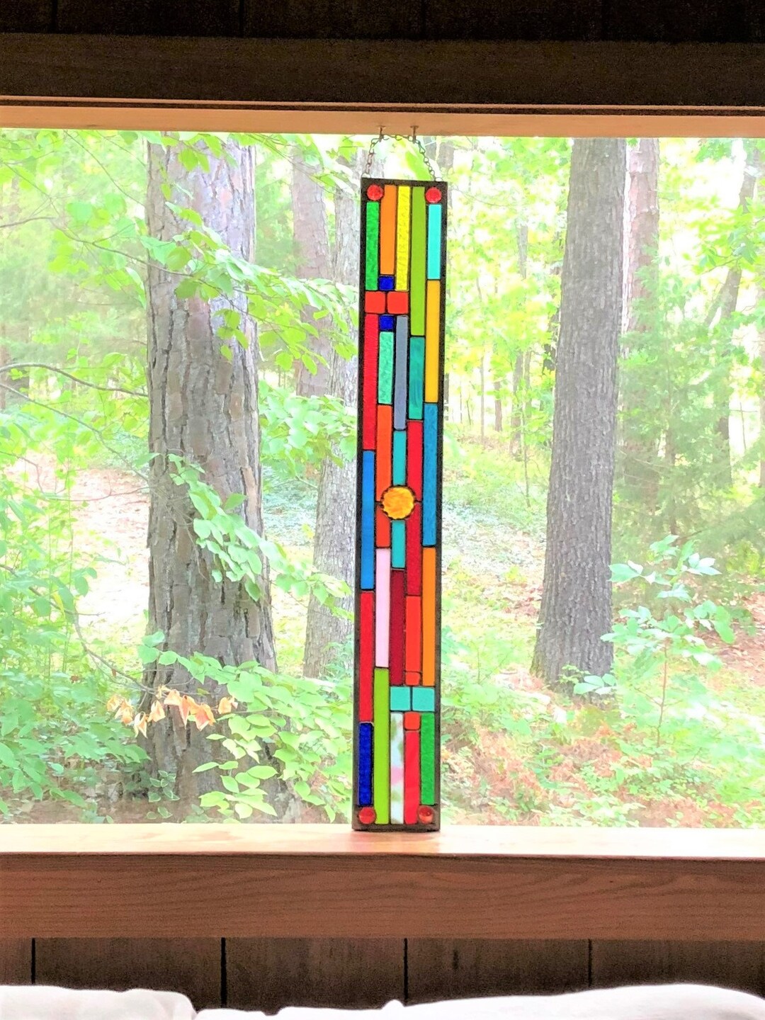 Stained Glass Window Stained Glass Panel Glass Panel Suncatcher ...