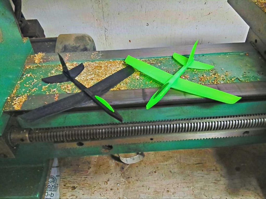 3D Printed Rubber Band Launch Plane - Etsy