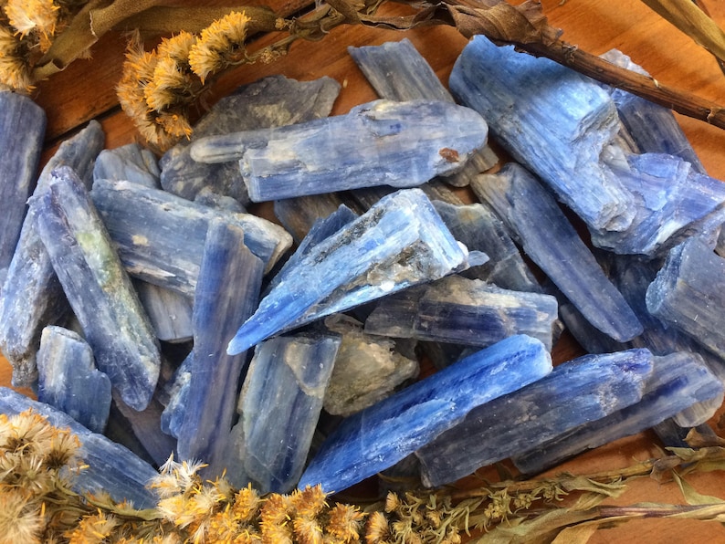 Blue Kyanite Blades - Etsy