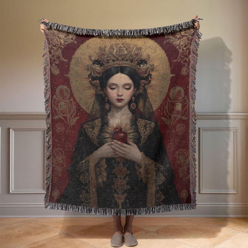 Cotton Blanket Catholic - Etsy