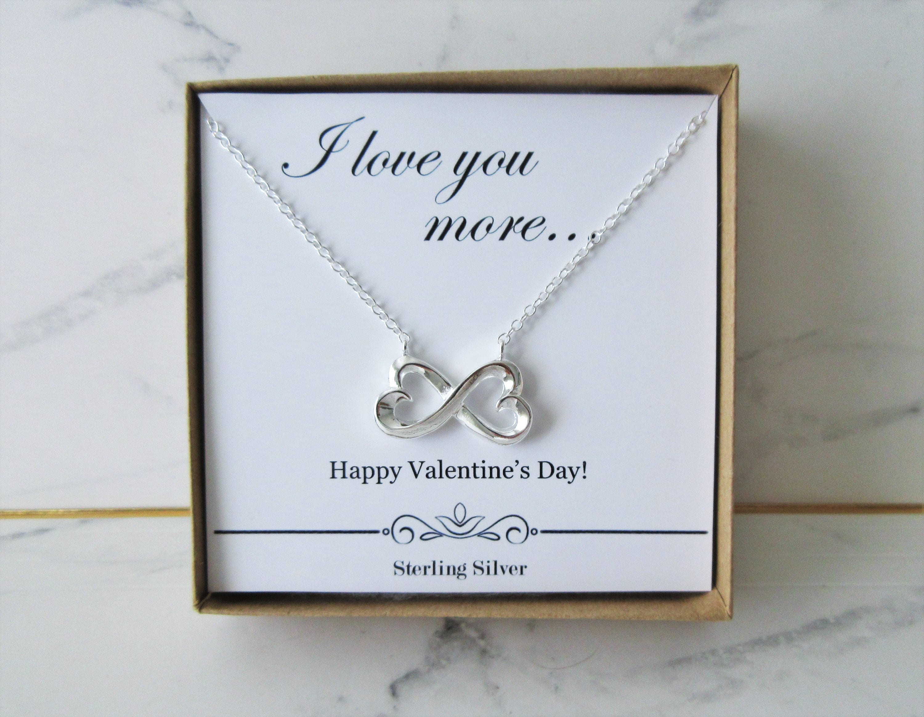 Infinity Heart Pendant Infinity Jewelry Valentines Day Gift | Etsy