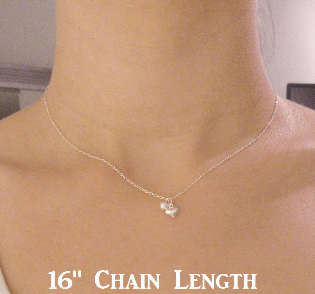 Gift for Niece Jewelry Sterling Silver Heart Necklace With | Etsy