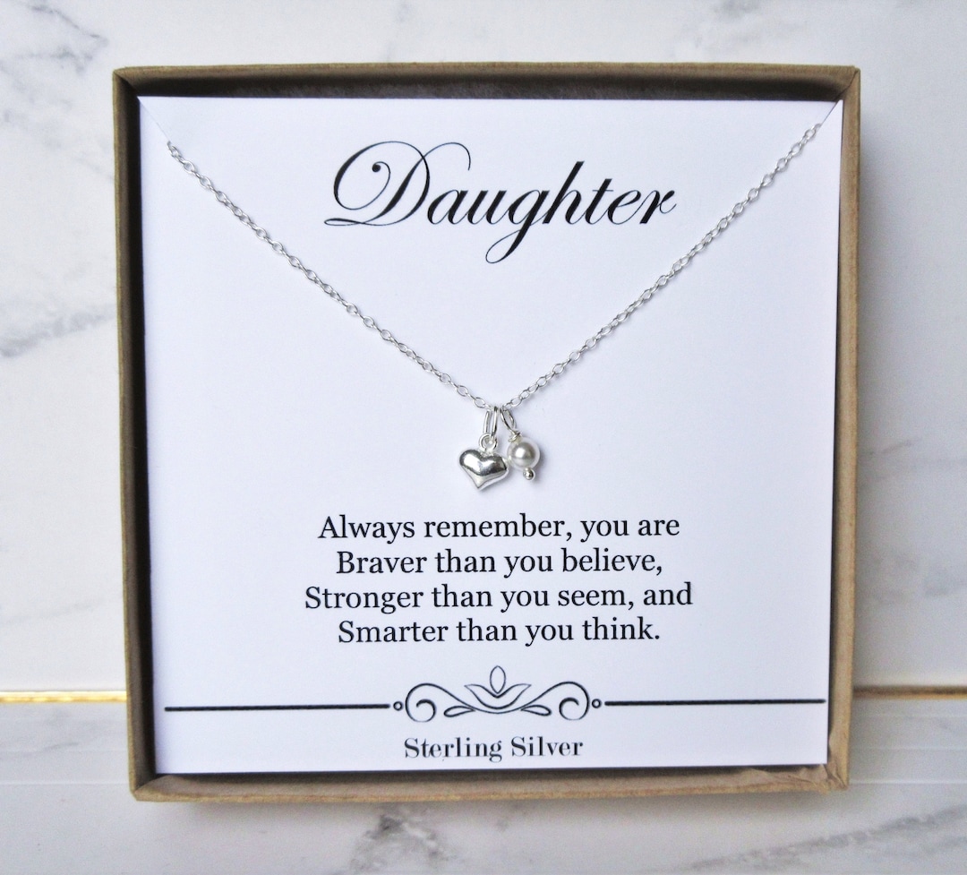 Daughter Necklace, Daughter Gift, Daughter Wedding Gift, Daughter ...