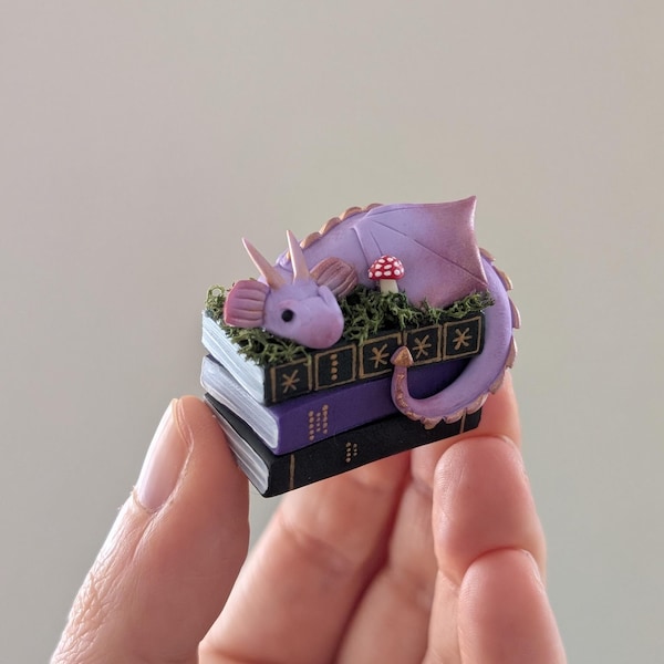 Polymer Clay Dragon - Etsy UK