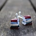 Stack of Book Cufflinks Made to Order Book Jewelry by Coryographies ...