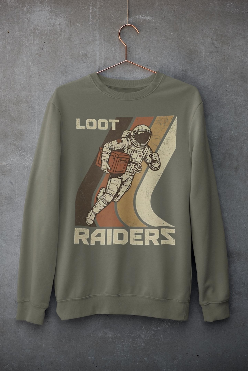 Arc Raiders Hoodie Parody Loot Raiders Merch - Funny Extraction Shooter ...