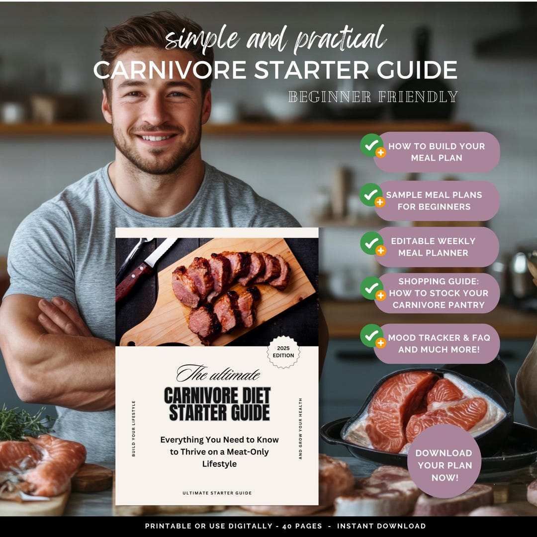 Carnivorous Diet, Carnivore Meal Plan, Carnivore Grocery List ...