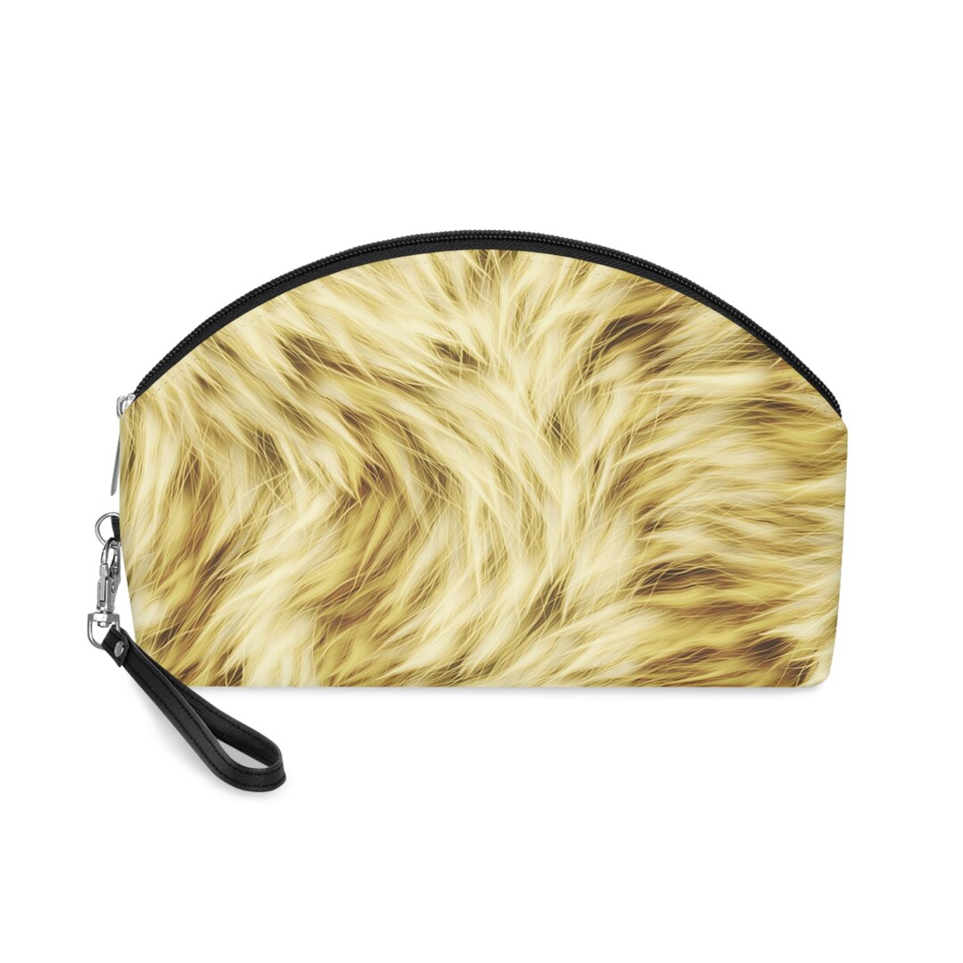 Furry Makeup Bag, Cosmetic Pouch, Chic Storage for Makeup, Fashion ...