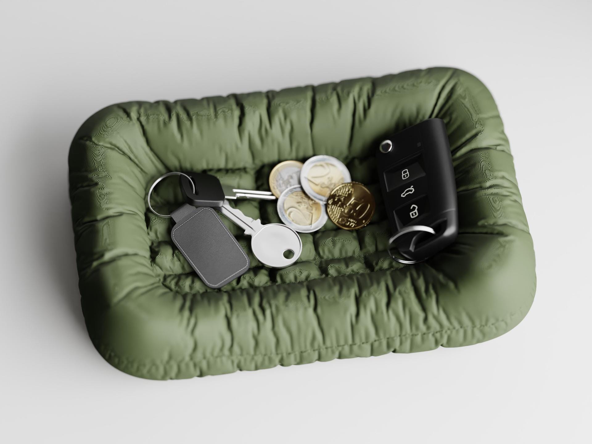 Modern Rectangular Key Tray – Minimalist Desk Catchall Organizer - Etsy