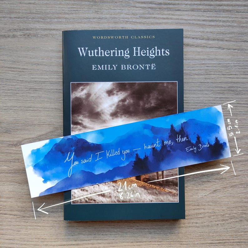Literary Quote Bookmarks, Set of 3 English Literature Quotes ...