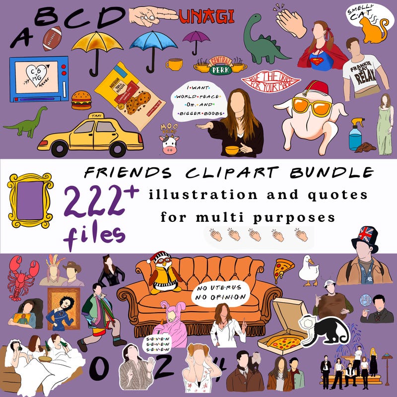 Friends Series Wedding - Etsy