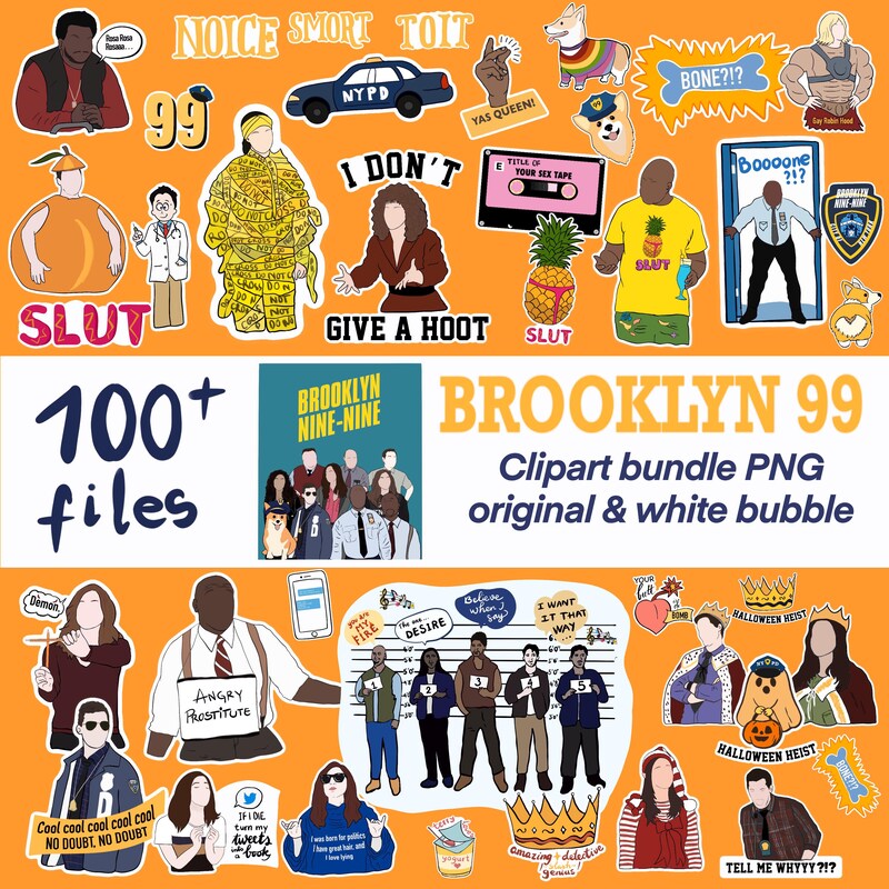 Printables Brooklyn 99 - Etsy UK