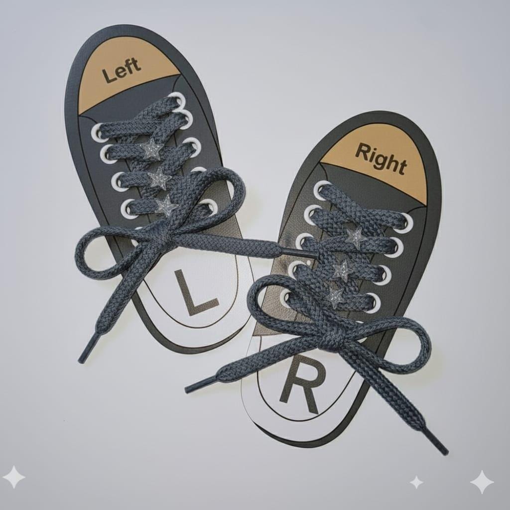 Learn to Tie Shoes Digital File | Shoelace Practice Board Template for ...