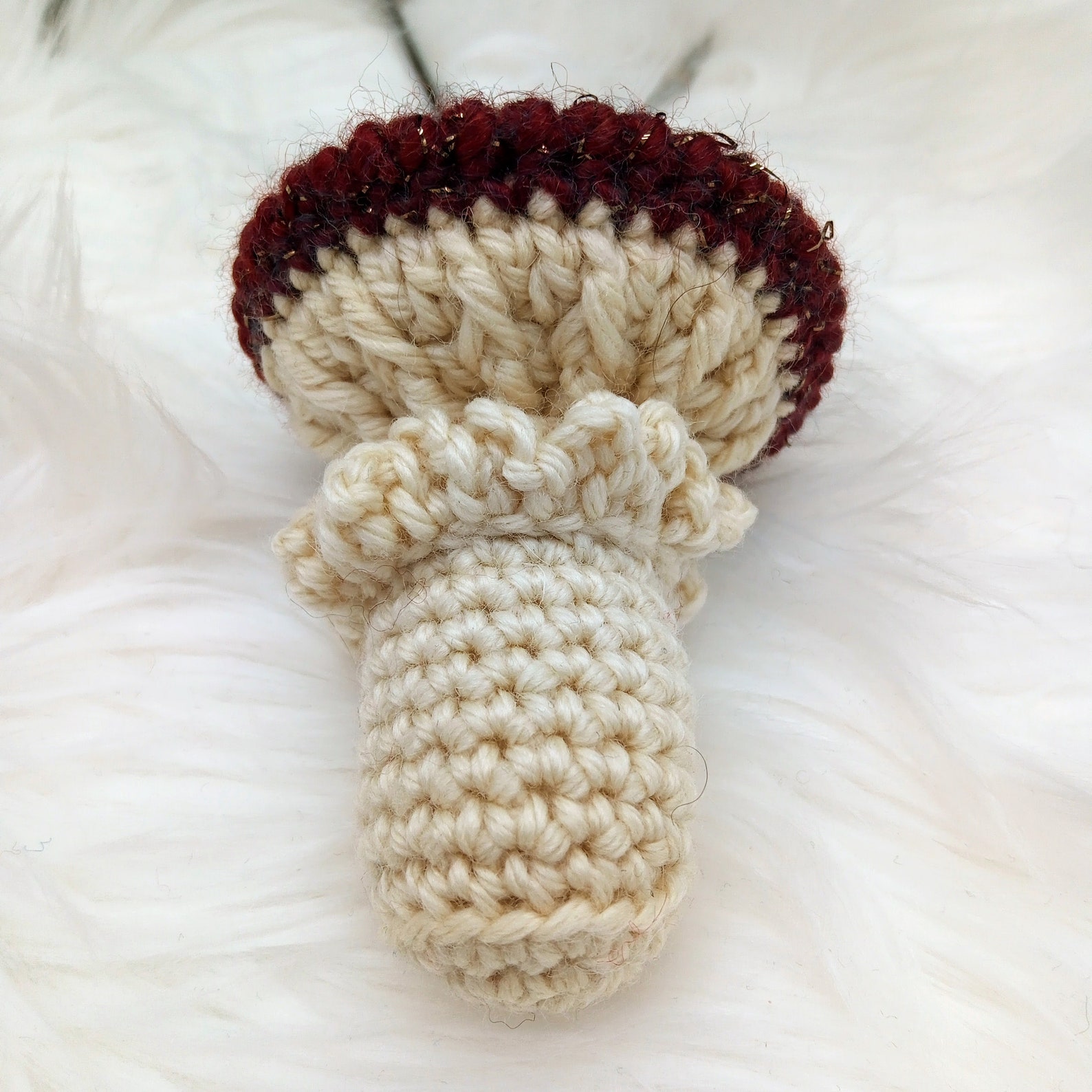 Crochet Pattern for Toadstools and Mushrooms Christmas Ornament Hanging Decoration PDF Instant ...