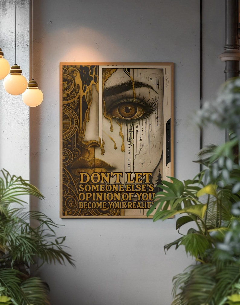 Cyberpunk Posters, Motivational Poster, Office Decor, Futurism, Wall ...