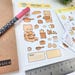 Chef Kuma Sticker Sheet | Cute Bear Planner Stickers | Waterproof ...
